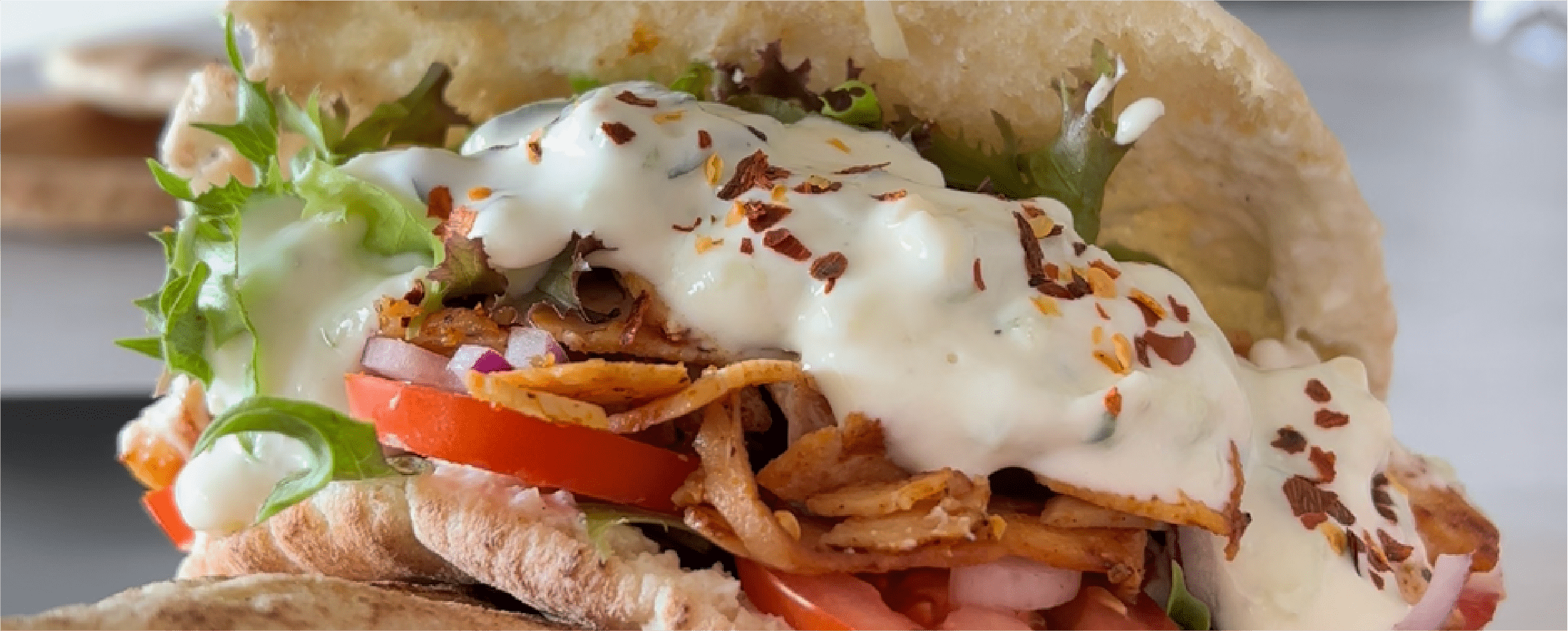 Fake Kebab with Turkey Breast