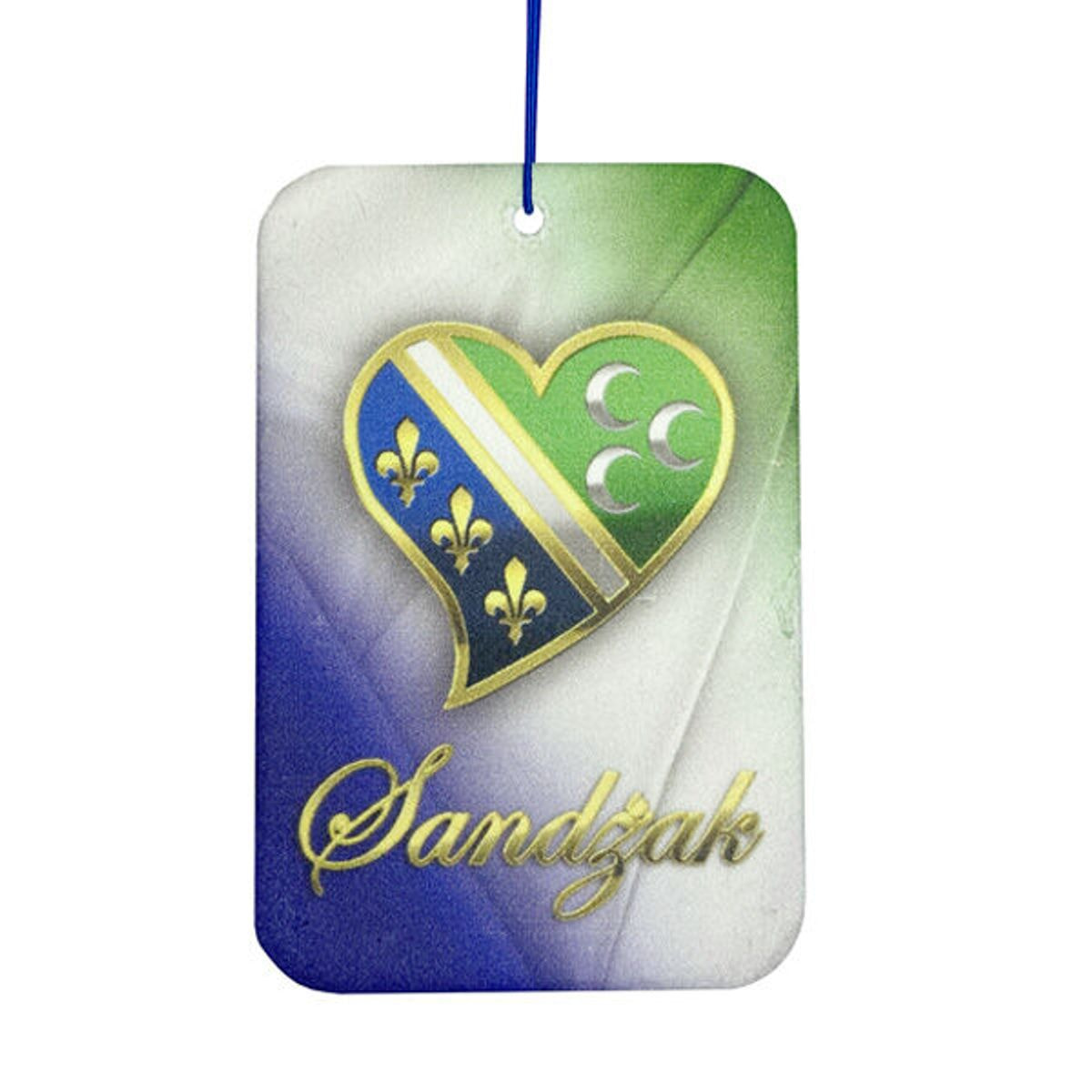 Auto Duft Sandzak Flagge Design