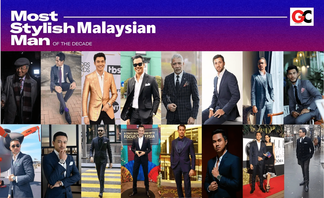 Vote Now to Decide the Most Stylish Malaysian Man of the Decade