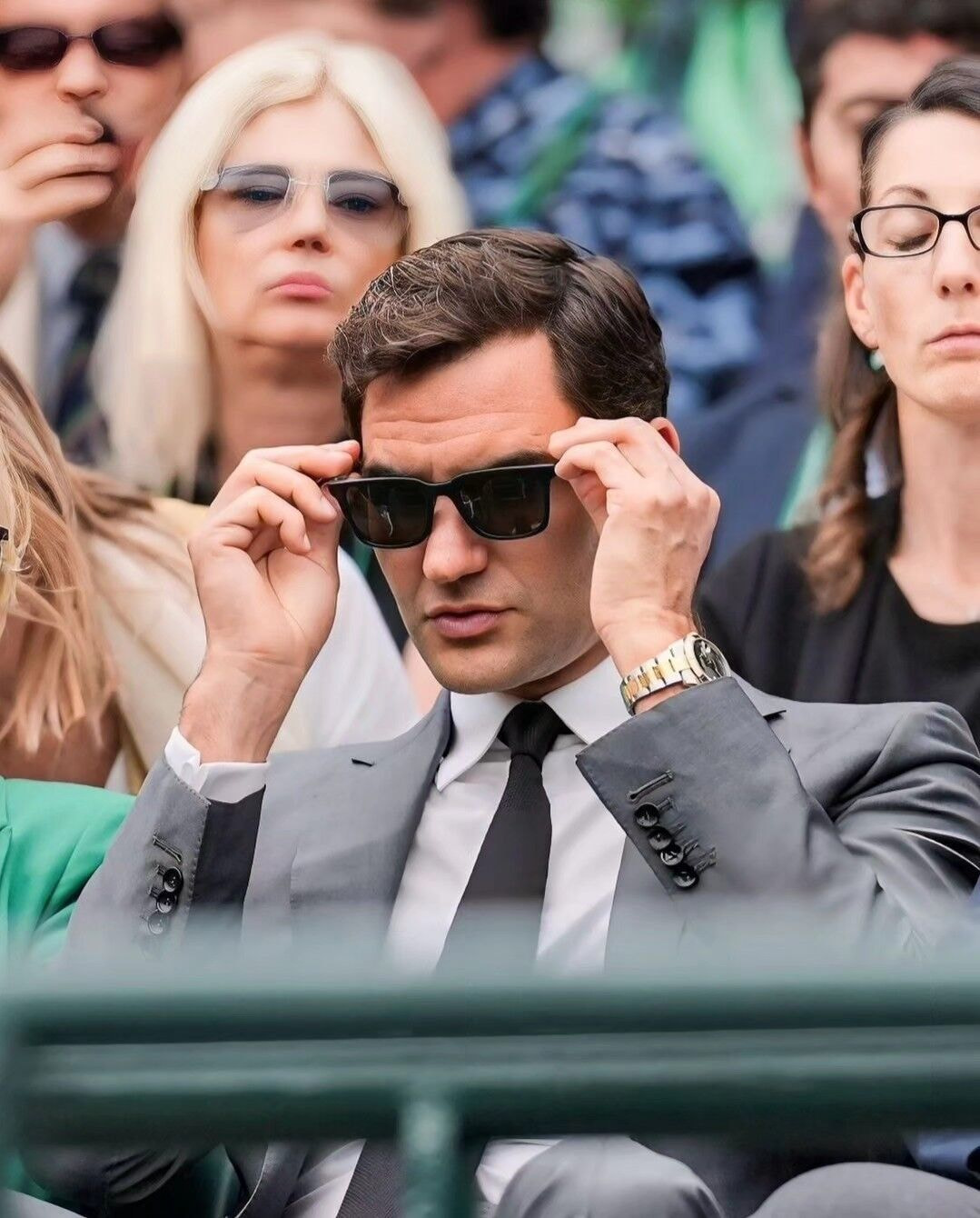 Roger Federer’s winning Wimbledon 2024 look: A Rolex Datejust