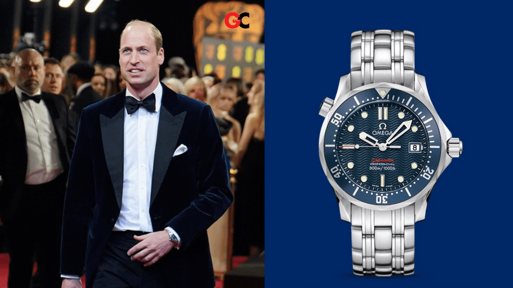Prince William's enduring bond with the OMEGA Seamaster
