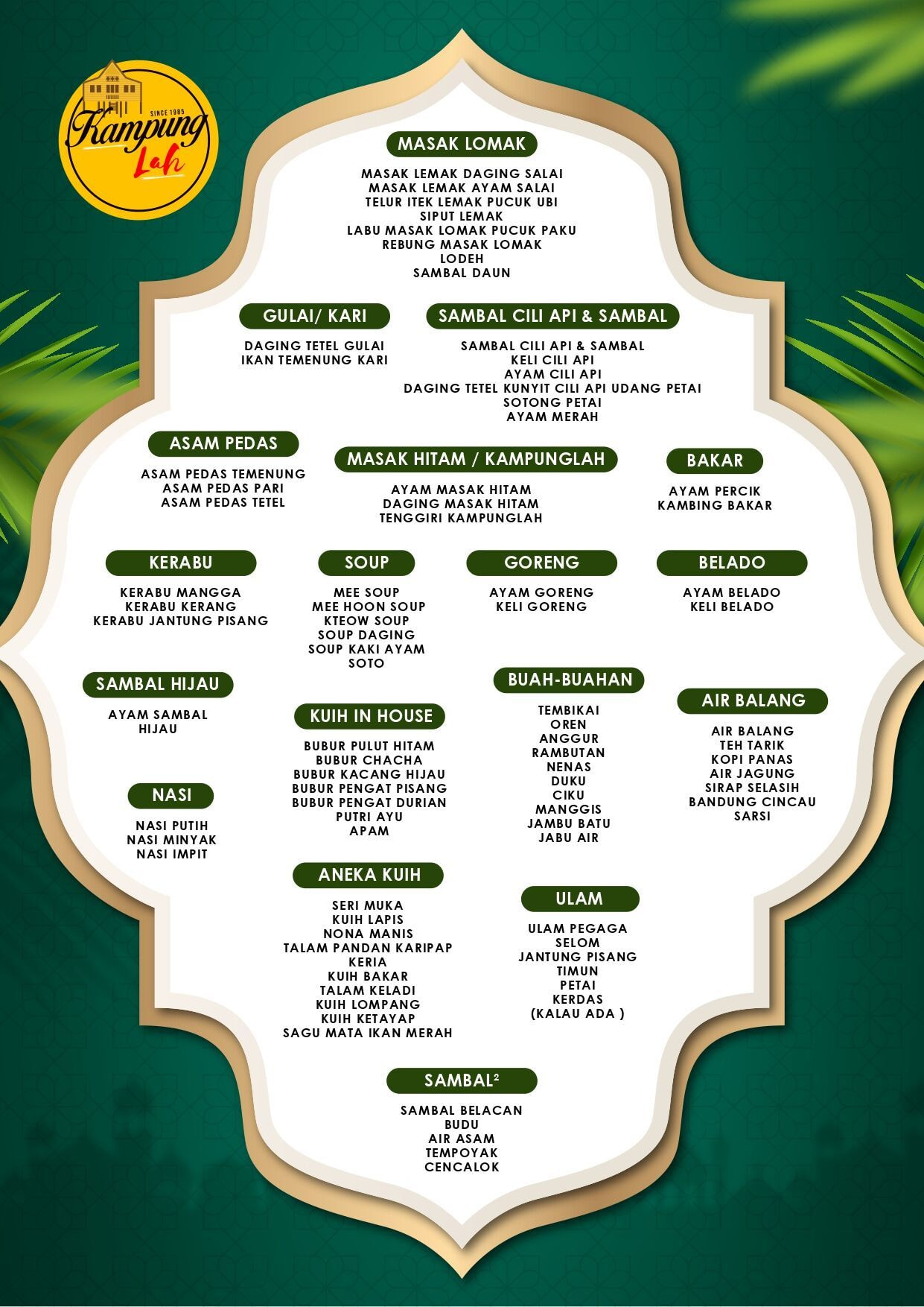 Kampunglah | Ramadhan Buffet